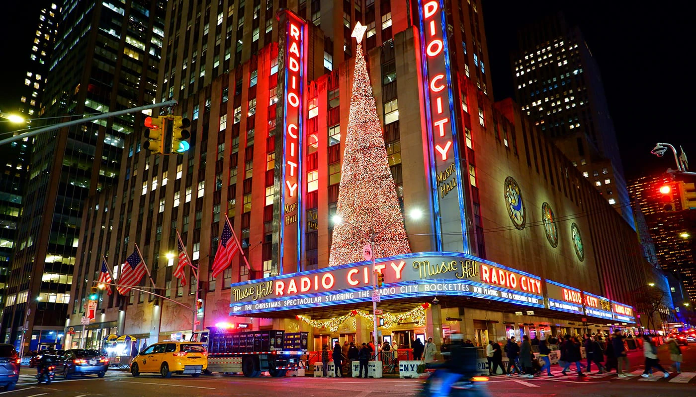 Times Square During Christmas